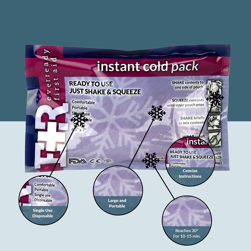 Disposable First-Aid Cold Therapy Pack | 6-Count – Invest in Survival