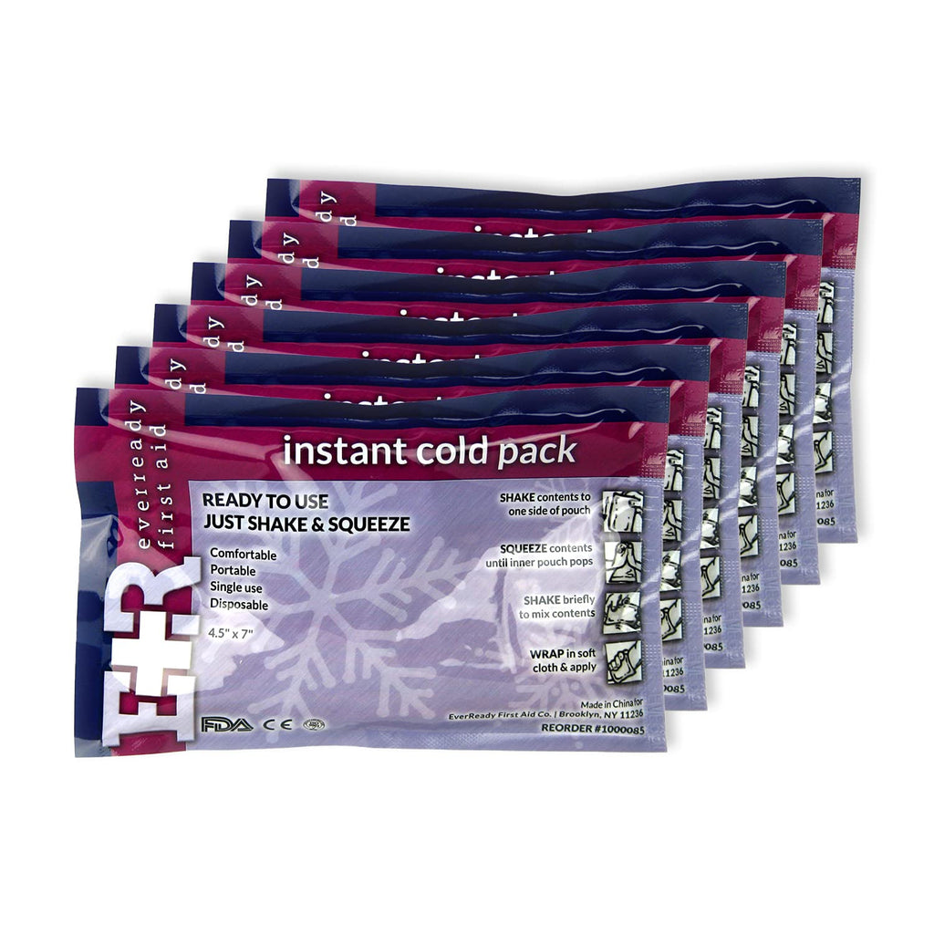 Disposable First-Aid Cold Therapy Pack | 6-Count – Invest in Survival