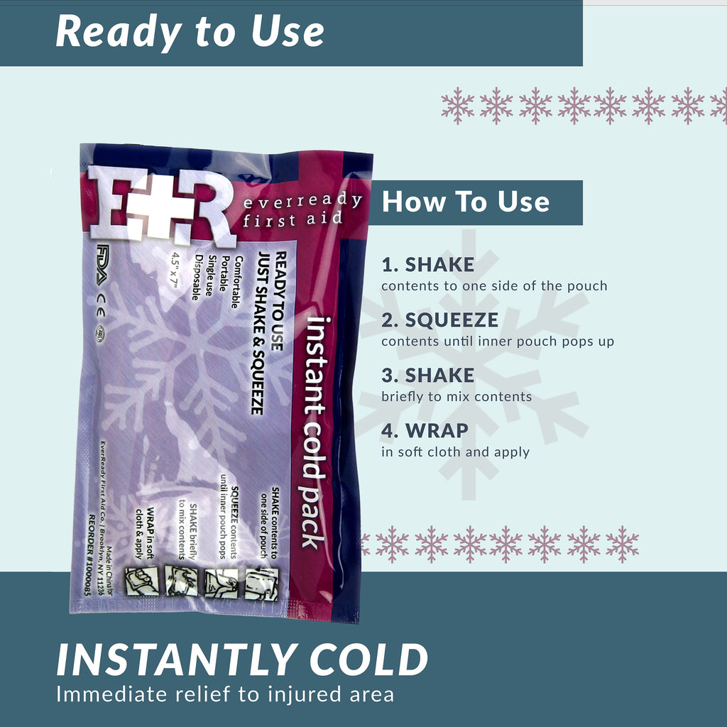 Disposable First-Aid Cold Therapy Pack | 6-Count – Invest in Survival