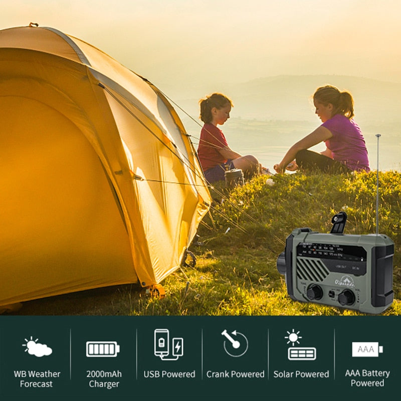 Emergency 3-in-1 Hand Crank Radio – Invest in Survival